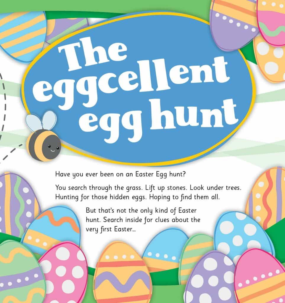 The Eggcellent Egg Hunt: Easter evangelistic outreach gospel tract ...