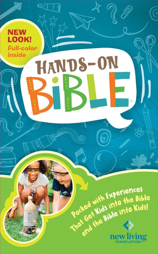Hands-On Bible for Kids, Softcover NLT: Full-Color, Family Activities ...